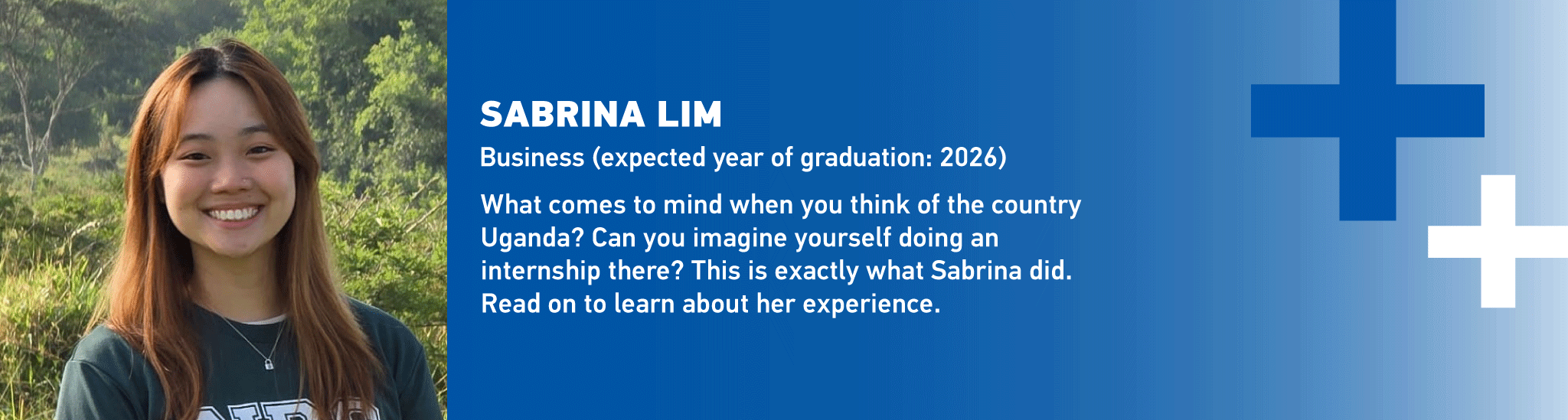 Overseas Internship Experience: Sabrina Lim – NTU Career Tracks 2025